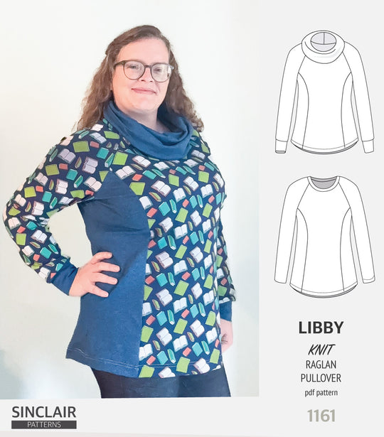 Libby Princess Seam Raglan Pullover Sewing Pattern (PDF) – Sinclair ...