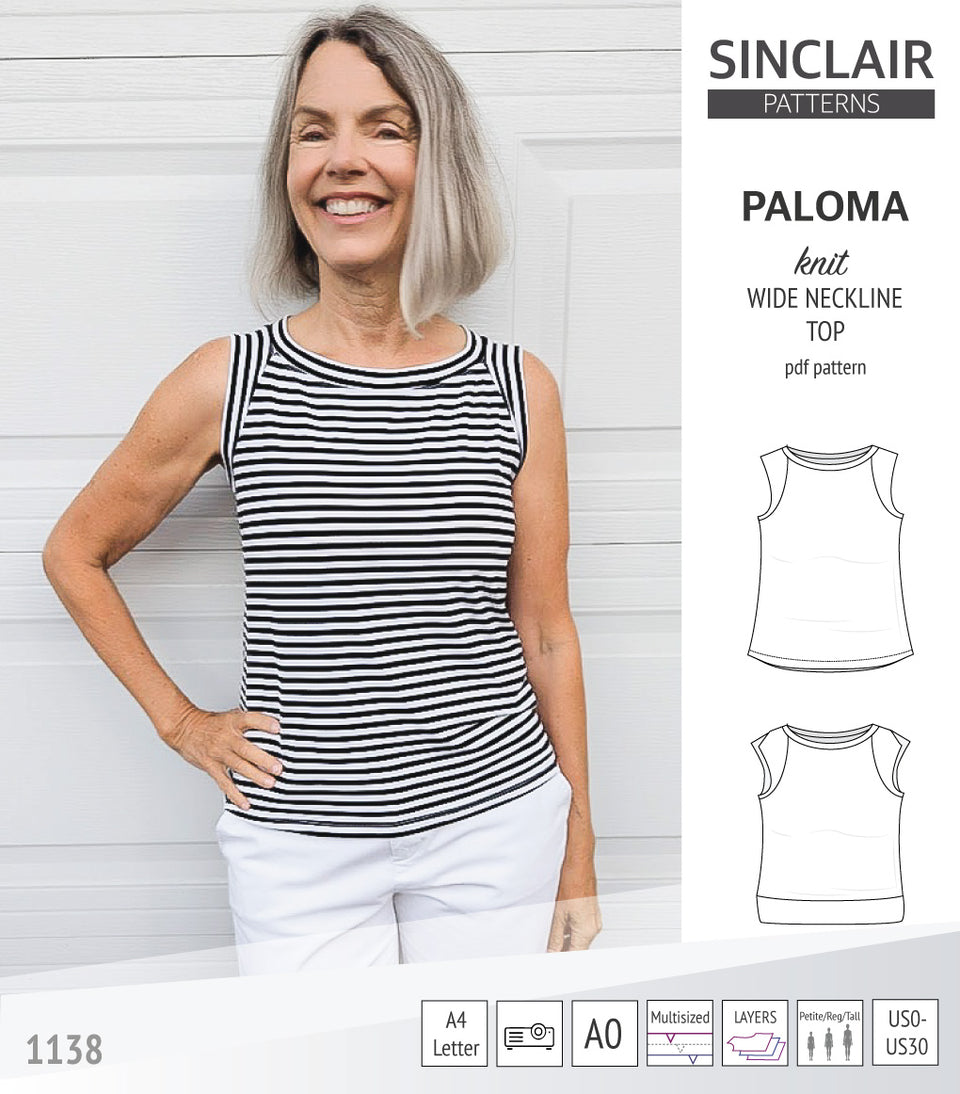 Sinclair Patterns - pdf sewing patterns