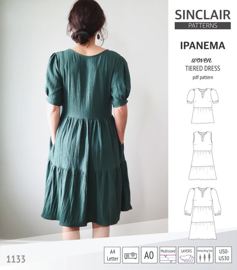 Sinclair Patterns - pdf sewing patterns