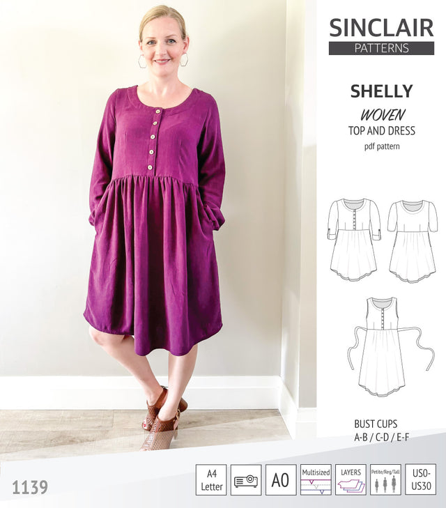 Sinclair Patterns - pdf sewing patterns