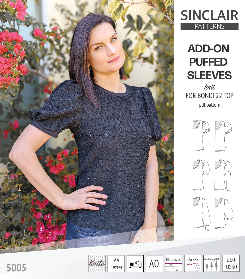 ADD-ON Puffed Sleeves add-on pack for Bondi 22 and other compatible pa ...