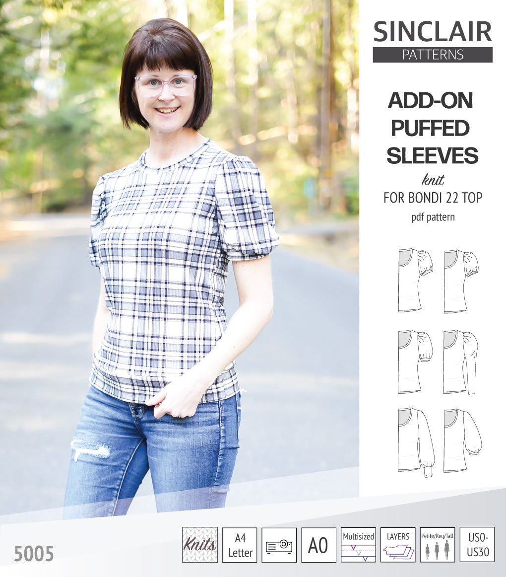 ADD-ON Puffed Sleeves add-on pack for Bondi 22 and other compatible pa ...