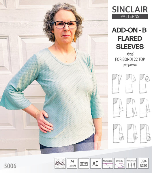 ADD-ON Flared Sleeves add-on pack for Bondi 22 and other compatible pa ...