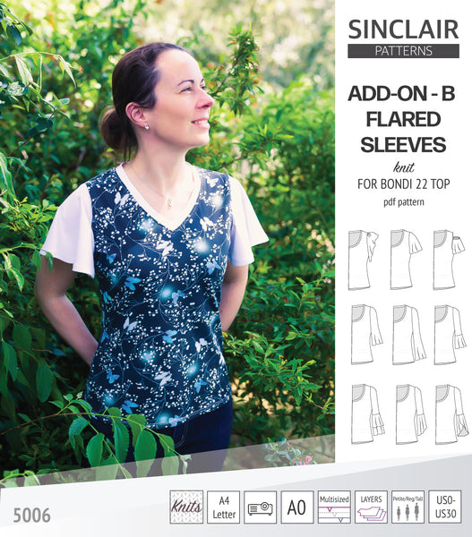 ADD-ON Flared Sleeves add-on pack for Bondi 22 and other compatible pa ...